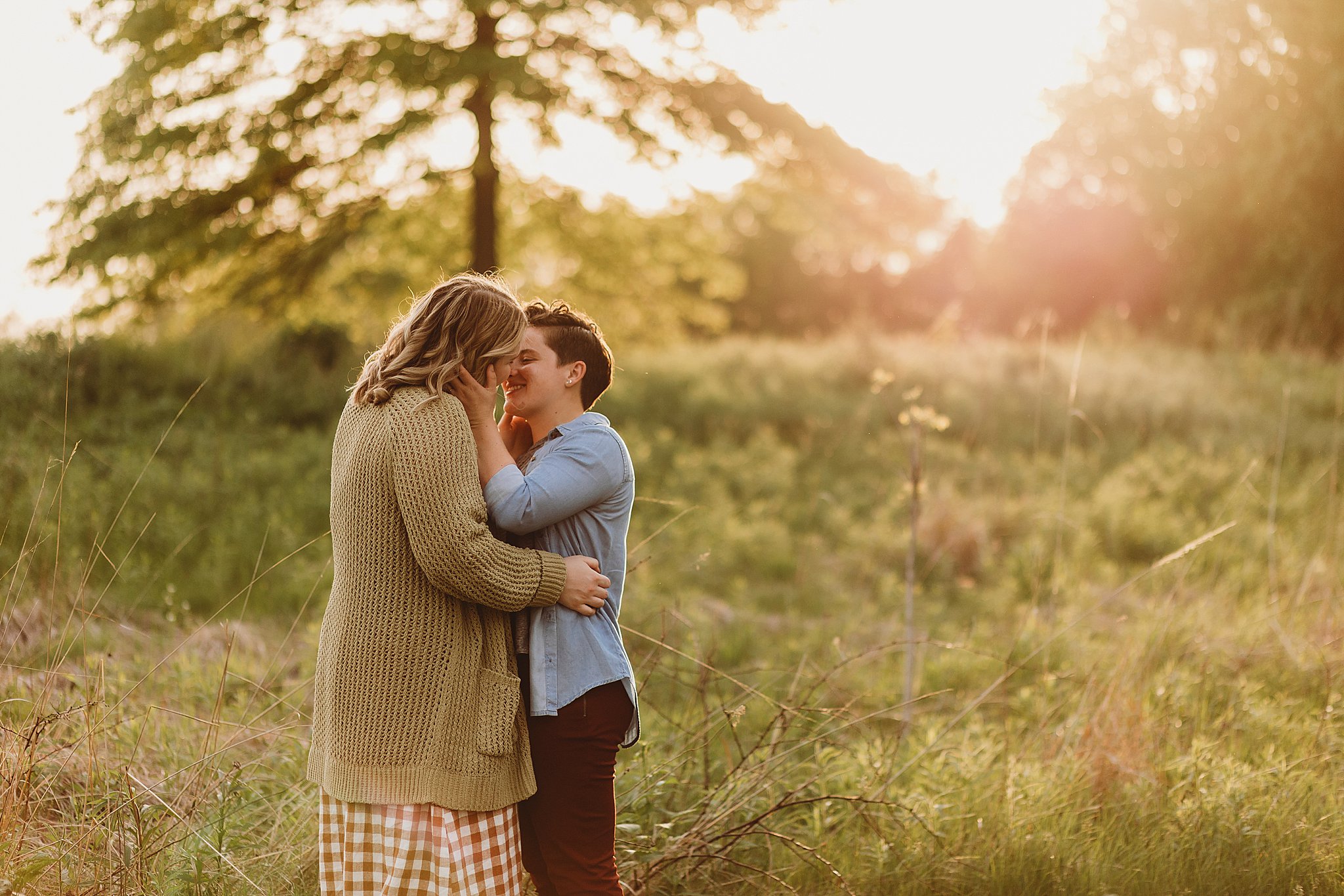 Midwest Indiana LGBTQ Engagement Session//Claire + Dakota ...