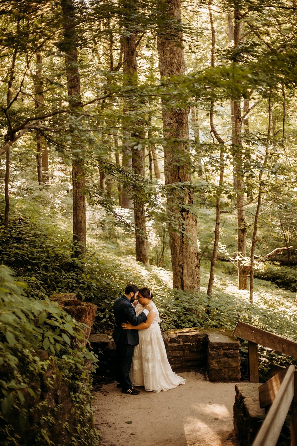 Turkey Run Elopement // Josie & Joe - samanthamitchellphotos.com